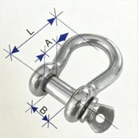 China Forged Alloy Steel Bow Shackle Galvanized Bolt Type with Nut for Mining & Heavy Industry Lifting for sale