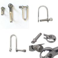 China Webnet Stamped Bow Shackle Screw Pin Light Duty 316 SS For Heavy Industry Lifting for sale