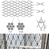 China Customizable Woven Stainless Steel Zoo Netting Corrosion Resistant High Tensile for Bird Aviaries for sale