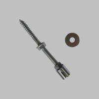 China Stainless steel cross clamps, vine climbing fasteners, steel wire rope and green wall grid fixing fixtures for sale