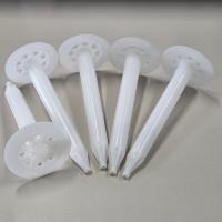 China 60mm*150mm integrated plastic disc thermal insulation nails for fixing exterior wall rock wool and extruded polystyrene boards for sale