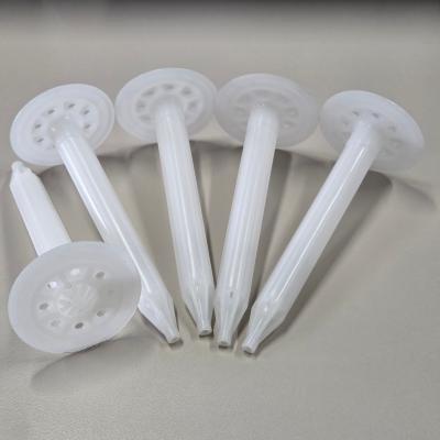 China 60mm*150mm integrated plastic disc thermal insulation nails for fixing exterior wall rock wool and extruded polystyrene boards for sale