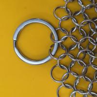 China Custom‑made 304stainless‑steel ring‑shaped pot‑scrubbing woven cleaning mesh for sale