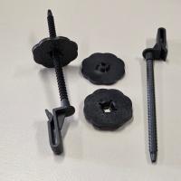 China 4.0*120mm Black Nylon Solar Panel  Bird Guard Fastener Clips for sale