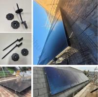 China 4.0*120mm Black Nylon Solar Panel  Bird Guard Fastener Clips for sale