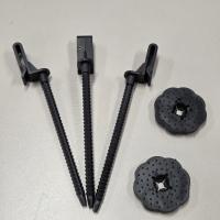 China 120mm Black Nylon Solar Panel  Bird Guard Fastener Clips for sale