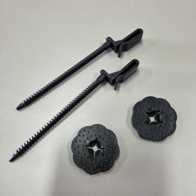 China    Black‑Nylon Bird‑Proof Net Fastener At The Bottom Of Solar Panels For Photovoltaic Power Stations WIth Self-Locking Washers   for sale