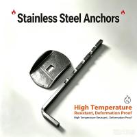 China Stainless Steel Anchor Fasteners Are Used To Fix Industrial Furnace And Kiln Fiber Blankets for sale