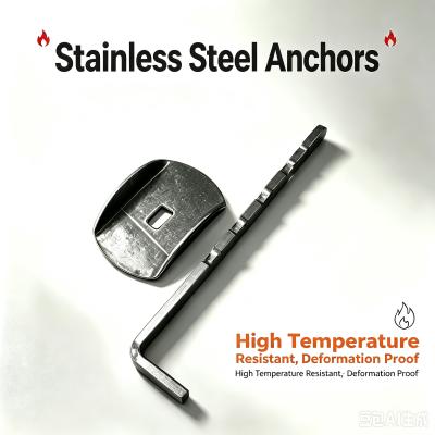 China Stainless Steel Anchor Fasteners Are Used To Fix Industrial Furnace And Kiln Fiber Blankets for sale