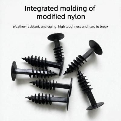 China Custom Multi-Specification Spiral Thermal Insulation Anchor, Black Integrally Formed Fastener For Thermal Insulation Boards for sale