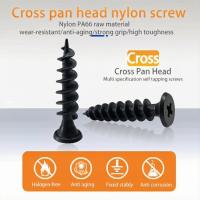 China Cross Flat Head Nylon Self-Tapping Screw 45mm, Fastener for Backer Board and Extruded Polystyrene Board for sale