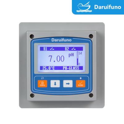 China APX1-C1 pH ORP Controller with 2 SPST Relays 220V AC for Industrial Sewage Monitoring 100×100×120mm for sale