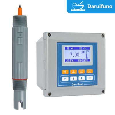 China RS485 Online pH ORP Meter Controller with Data Recording 0-14pH 4-20mA Output for sale