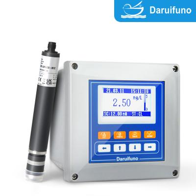 China Contamination Resistant Three Electrode Total Chlorine Sensor For Direct Drinking Water Conductivity 10μS/Cm for sale