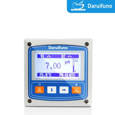 China APX1-C1 Online pH ORP Controller IP66 Panel Mount Dual Relay 3.2 inch LCD 100-240VAC for sale