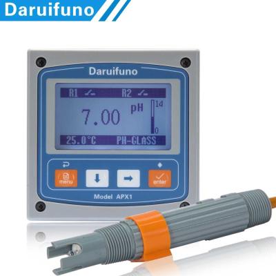 China APX1-C1A/C1D 4-20mA PH ORP Analyzer 2 SPST Relay Water Treatment Monitor for sale
