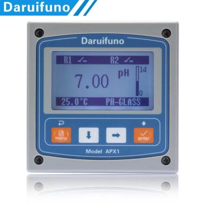 China 100×100mm 60℃ Industrial Online PH ORP Analyzer with ±2000mV Range for Wastewater Treatment for sale
