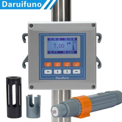 China NTC10K Online PH ORP Analyzer with -10 to 150°C Temperature Range and 0.01pH Resolution for Water Treatment for sale