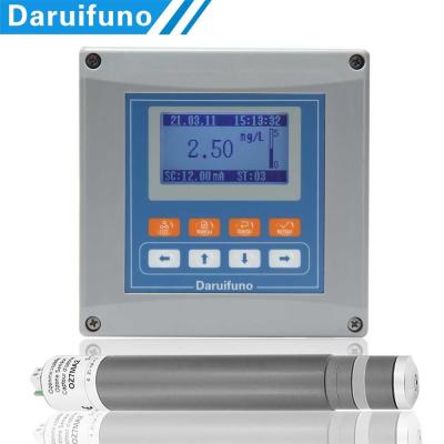 China RS485 Ozone Analyzer 0.00-200.00 ppm Ampere Membrane O3 Sensor for Water Disinfection for sale