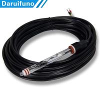 China PH Probe Sensor Glass Shell ASP200V-D05-A for Sewage Water Treatment 0-14 pH Range 0-80°C Temperature for sale