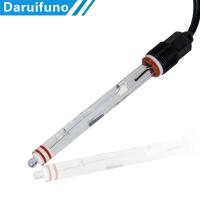 China PH Probe Sensor Glass Shell ASP200V-D05-A for Sewage Water Treatment 0-14 pH Range 0-80°C Temperature for sale