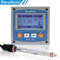 China 24VDC IP66 Industrial pH ORP Transmitter with 2 SPST Relays - APX1-C1D Model 100×100×120mm Panel Mount for sale