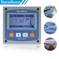 China RS485 220V AC Online pH ORP Controller with Temperature Compensation - 100×100×120mm, 500g Weight for Water Treatment for sale