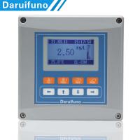 China DUC2-CL-H-D Disinfectant Chlorine Meter 24V DC with 2 SPST Relays and 144×144mm Panel Mount for sale