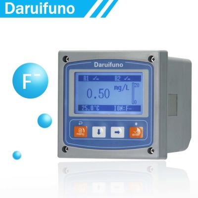 China IP66 24V ISE Fluoride Ion Meter with 0.02-20mg/L Range and 128×64 LCD Display for Water Monitoring for sale