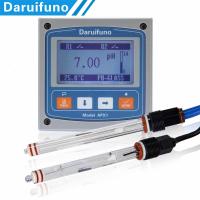 China Online pH Meter -2 to 16 pH Range with MODBUS RTU Communication for Industrial Dosing Control | 100×100×120mm Panel Mount for sale