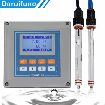 China PD1000-A RS485 PH ORP Chlorine Analyzer with Dual Sensors for Swimming Pools - ±2000mV Range, IP66 Rating for sale