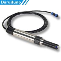 China Digital PH ORP Sensor for Seawater 0-14pH RS485 Modbus Replaceable Electrode for sale