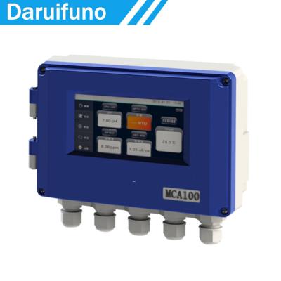 China MCA100 Five Parameter Water Quality Analyzer with 7-inch Touch Screen, IP65 Rating for DO/EC/PH/TU Monitoring for sale