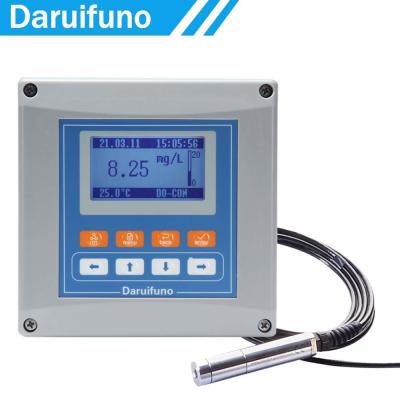 China Digital Dissolved Oxygen Analyzer with Luminescence DO Probe RS485 0-50mg/L Range 144×144×120mm Controller for sale