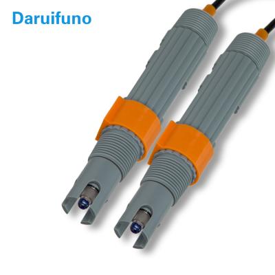 China Submerged Installation Titanium Solution Ground PH Sensor 0-14pH 0-100C for Sewage Water for sale