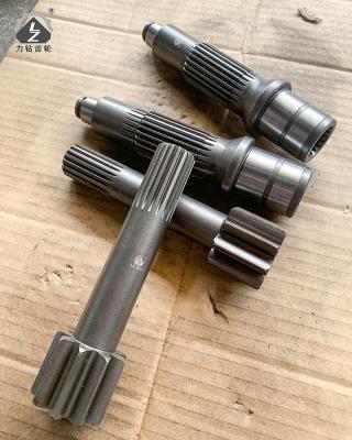 China Excavator Hydraulic Pump Shaft E313D2 First Level Central Gear 9x18H152 New for sale