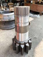 China 11 Teeth 30 Keys Swing Pinion Shaft Rotary Gear for LG936 Excavator Spare Parts for sale