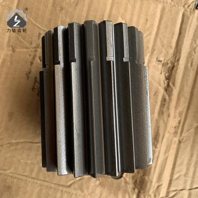 China PC200-7 Excavator 2nd Travel Reduction Sun Gear 21 Teeth Forged Steel New for sale