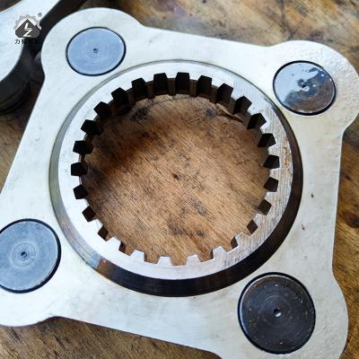 China Smooth Planetary Gear Carrier SK200-1 1st Swing Motor Excavator Swing Gearbox 6 Hole for sale