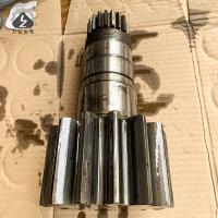 China EX55 Swing Pinion Shaft Rotary Gear 14 Teeth 19 Keys Excavator Spare Parts for sale