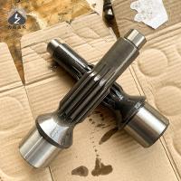 China PC200-6 6D102 Excavator Travel Motor Pinion Shaft Forging 14*18H205 for sale