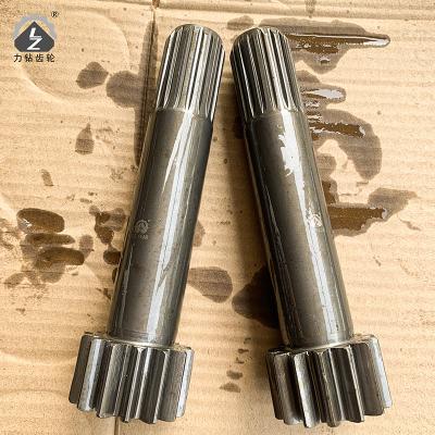 China EX120-5 Alloy Steel Travel Sun Gear 14x19 Spline Excavator Reduction Shaft for sale