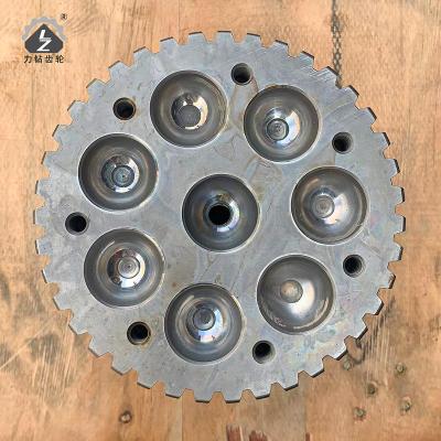 China PC400-7 Excavator Swing Pinion Shaft Gear Lotus Axis Final Drive Parts 100% New for sale