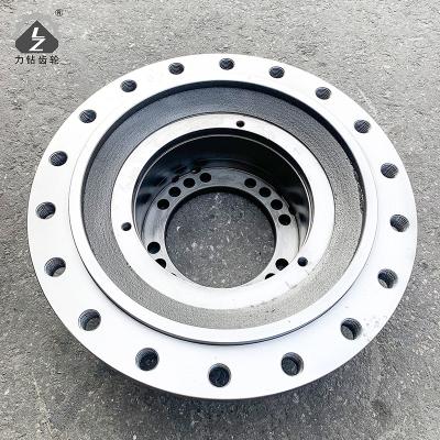 China SH350-5 Excavator Travel Motor Housing Final Drive Drum Gearbox Base 6 Month Warranty for sale
