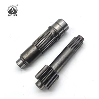 China Excavator Gear E312 Traveling Pump Shaft 15x22 H161 Hydraulic Pump Pinion Shaft for sale