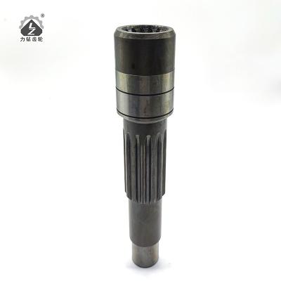 China Excavator Gear 13x14 Traveling Pump Shaft for E320B E320C E320D Hydraulic Parts for sale