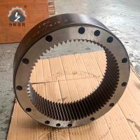 China E120B Excavator Rotary Ring Gear 74 Teeth New Replacement Swing Gear for sale