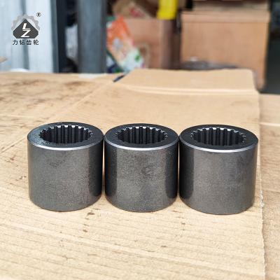 China Rotary Double Tooth Excavator Gear Sleeve EC210 Travel Spline Sleeve 21x43mm for sale