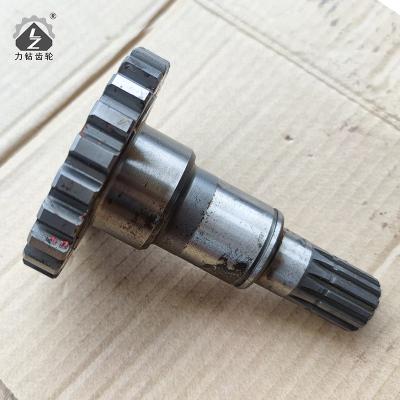 China PC60-6 Excavator Swing Pinion Shaft Gear 6 Lotus Axis Final Drive Parts 100% New for sale