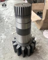 China LG225 Excavator Swing Shaft Pinion 14 Teeth 34 Keys 375mm Height Rotary Gearbox Part for sale
